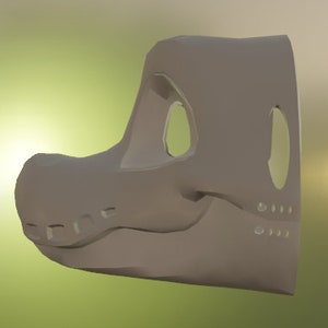 Python/snake 3D Printed Fursuit Headbase - Etsy