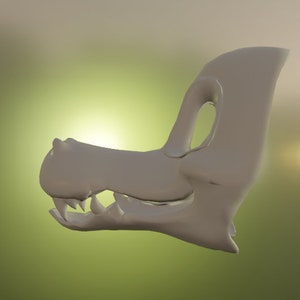 Alligator/dragon 3D Printed Fursuit Headbase - Etsy