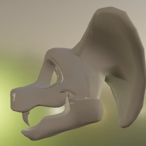 Cobra 3D Printed Fursuit Headbase - Etsy