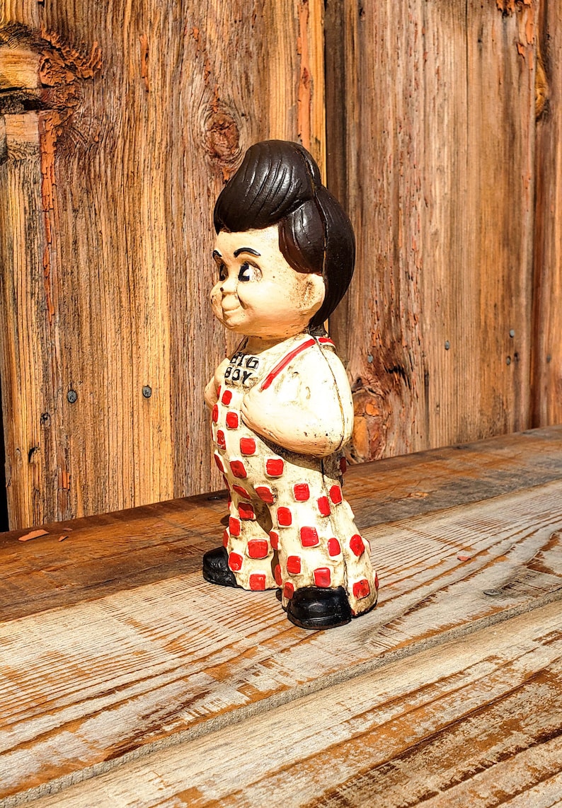 Bob’s Big Boy Cast Iron Coin Bank - Etsy