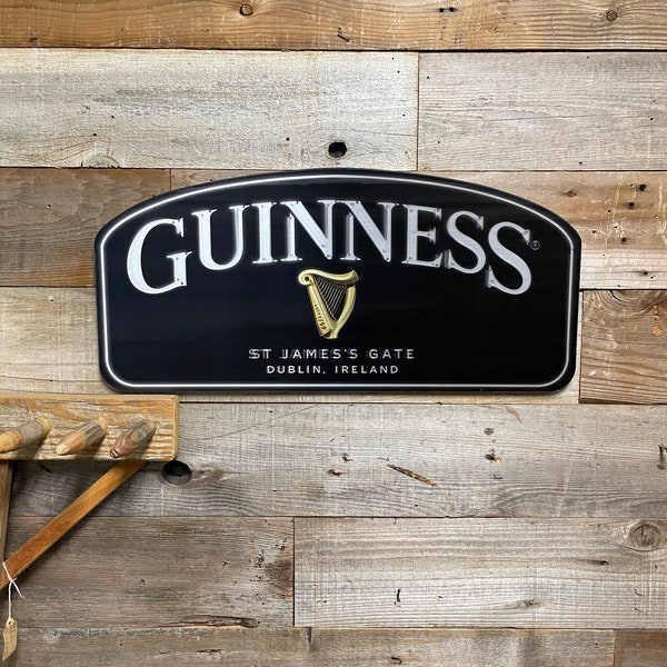 Wood Guinness Sign - Etsy
