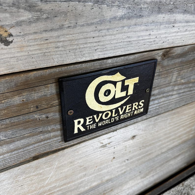 Colt Revolvers Cast Iron Wall Plaque – Antique Finish - Etsy
