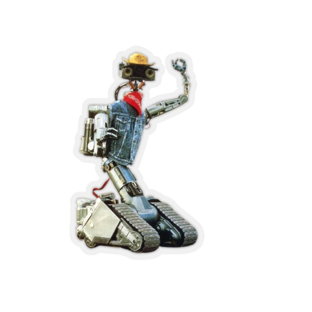 Johnny 5 Sticker - Etsy