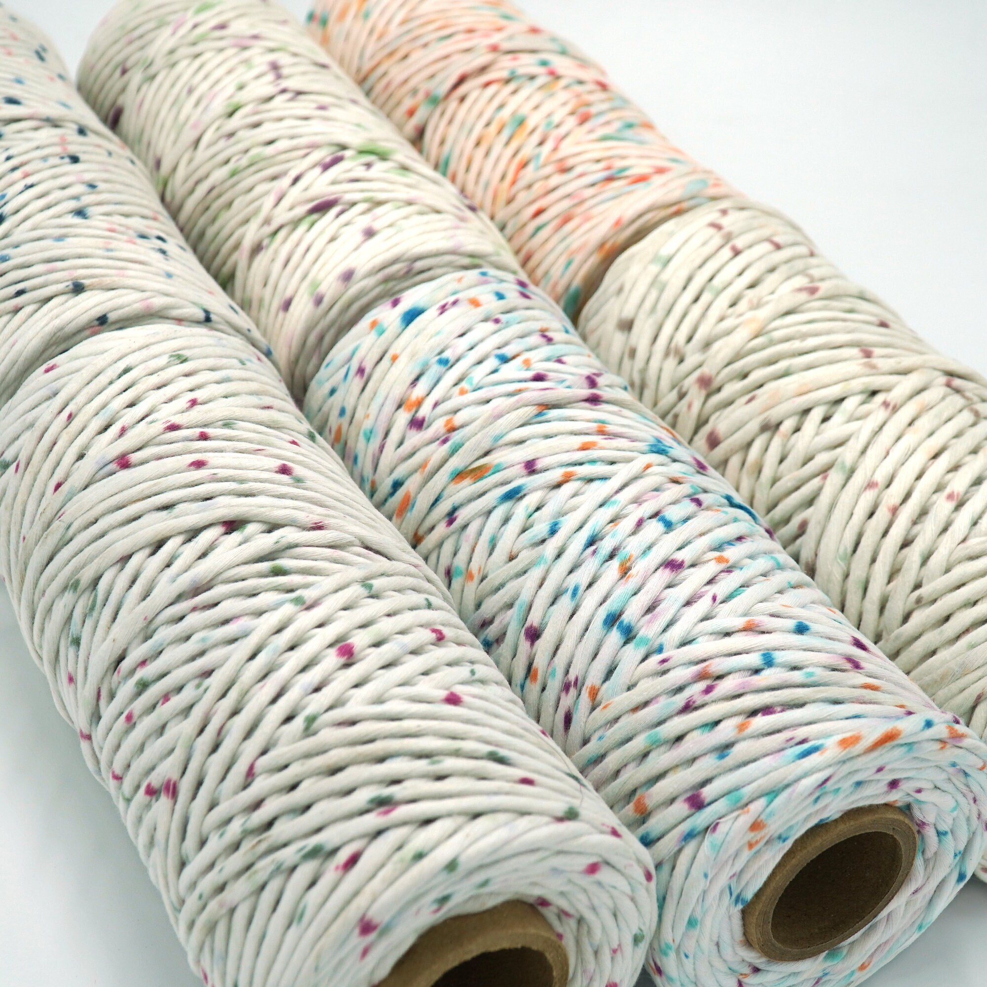 5mm Confetti String 7 Colours SUPER SOFT Hand Painted - Etsy