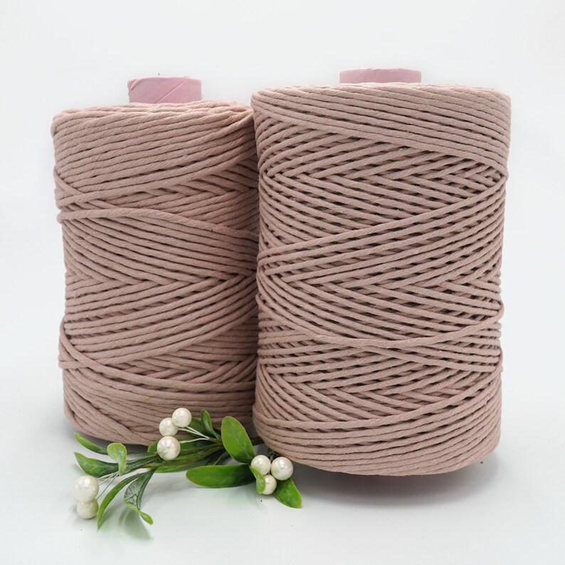 5mm String PREMIUM Recycled Macrame String/650 Ft/cotton - Etsy