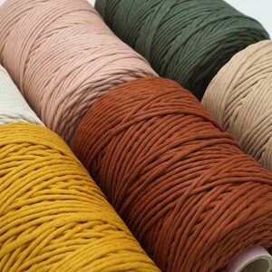 5mm String PREMIUM Recycled Macrame String/650 Ft/cotton String/rope ...