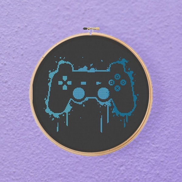 Playstation Cross Stitch Pattern - Etsy