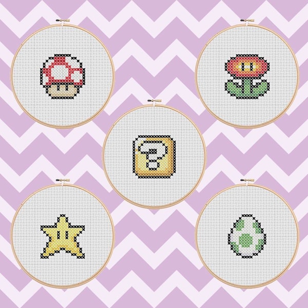 Mario Power Ups - Etsy