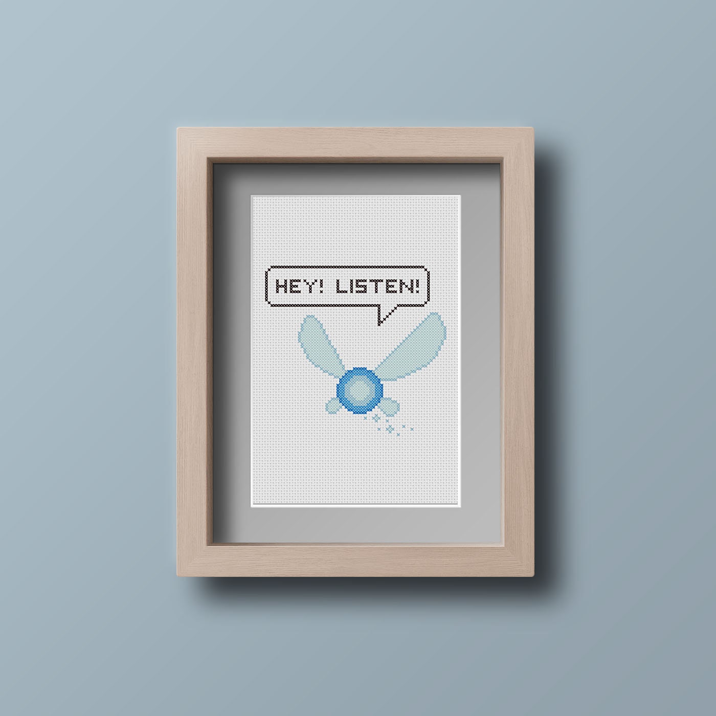 Navi Hey Listen Legend of Video Gamer Ocarina of Time Cross Stitch ...