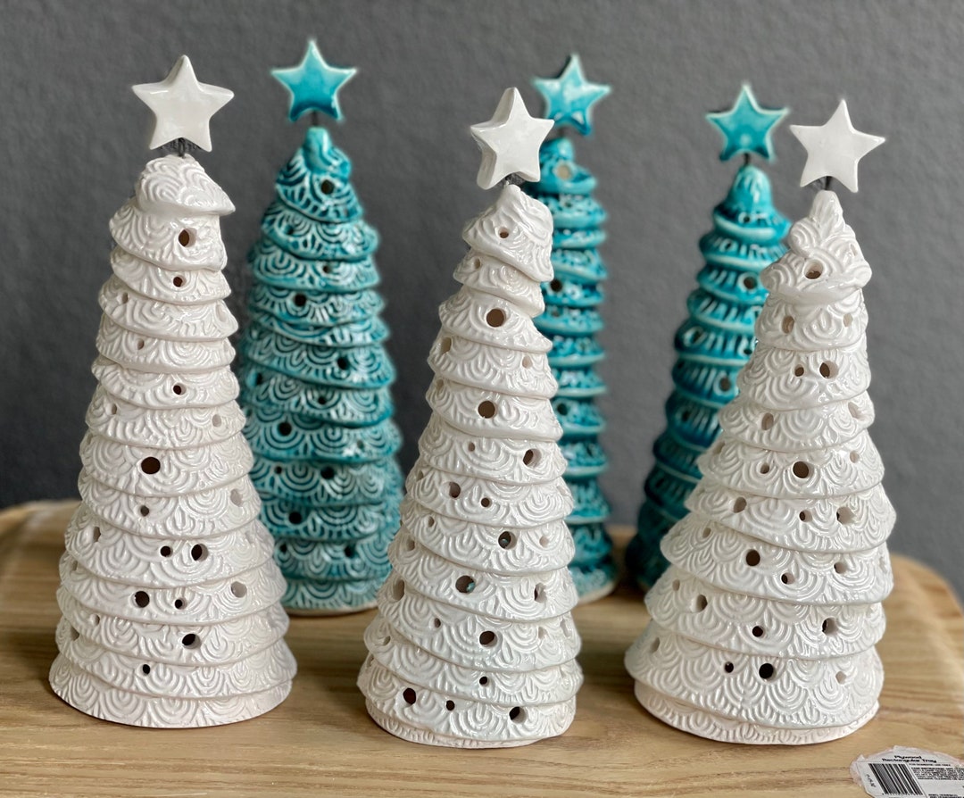 Handmade Ceramic Christmas Tree - Etsy