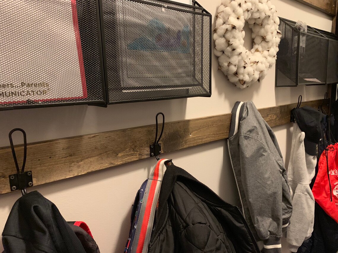 Wall Hooks Storage Solution Organization Wall Dual Prong - Etsy