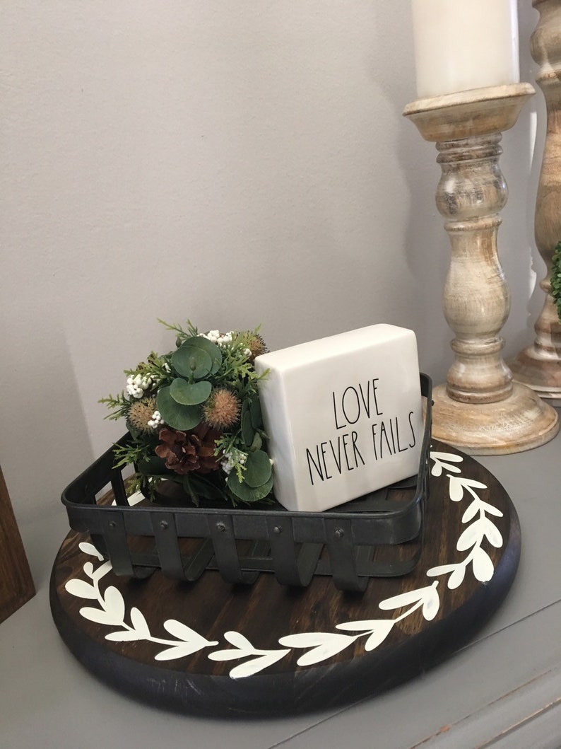 Wood Round Wreathing Centerpiece Accent Centerpiece - Etsy