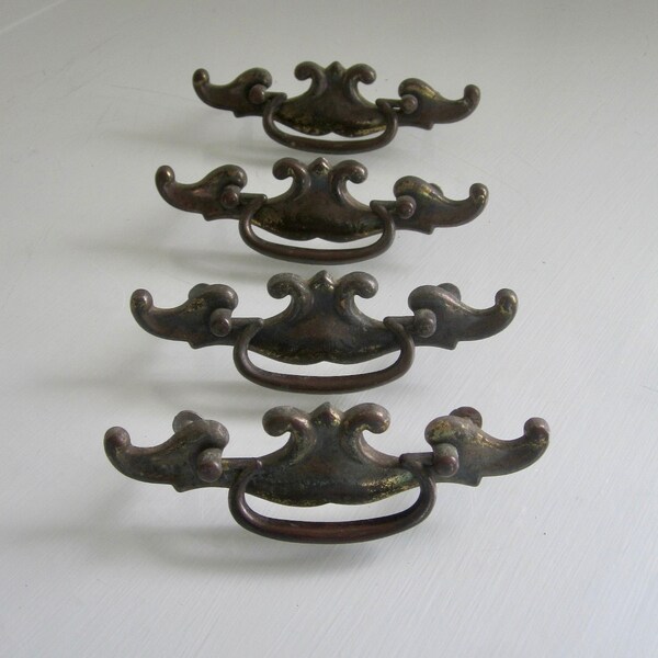 4 Inch Drawer Pulls - Etsy