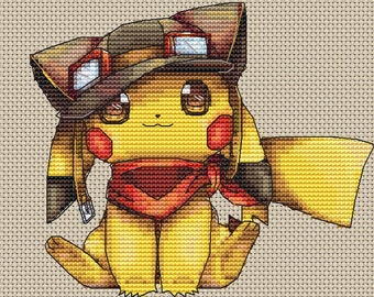 Pikachu pattern | Etsy