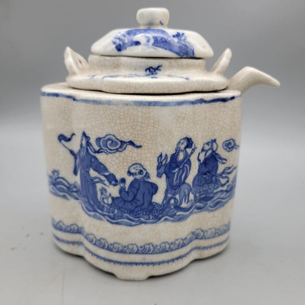 Porcelain Tea Pot - Etsy