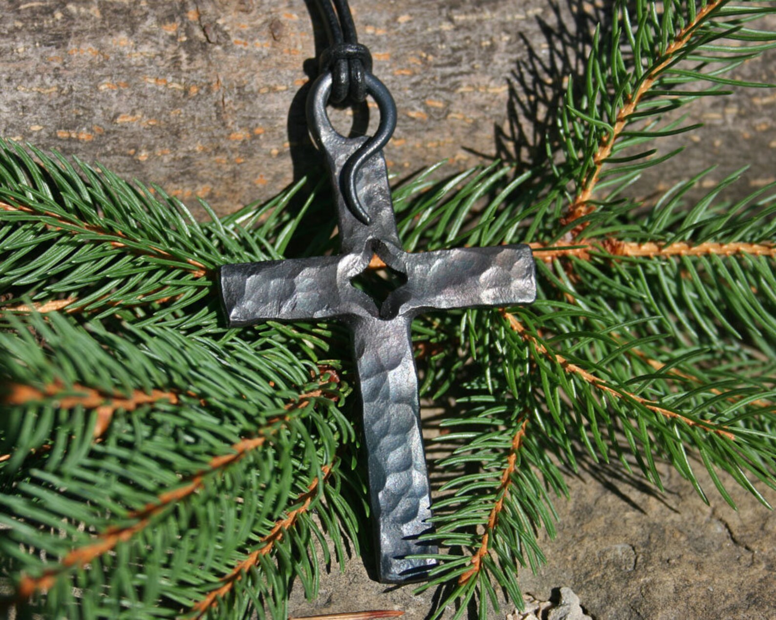 Hand Forged Cross - Etsy
