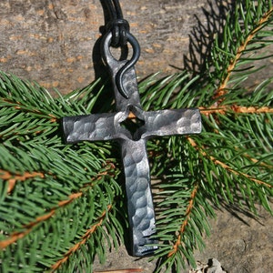 Hand Forged Cross - Etsy