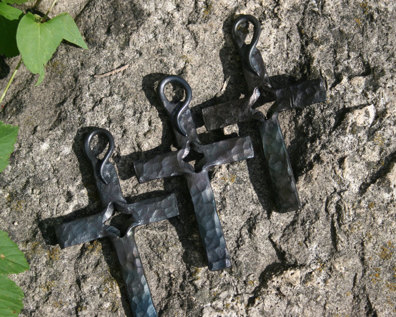 Hand Forged Cross - Etsy