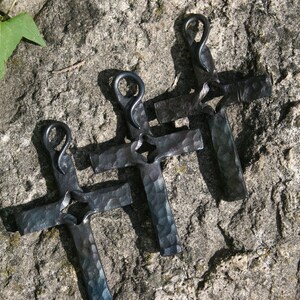 Hand Forged Cross - Etsy