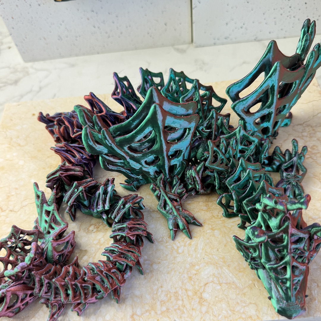 Articulated Wicked & Wicked Wing Dragons Fantasy Dragon - Etsy