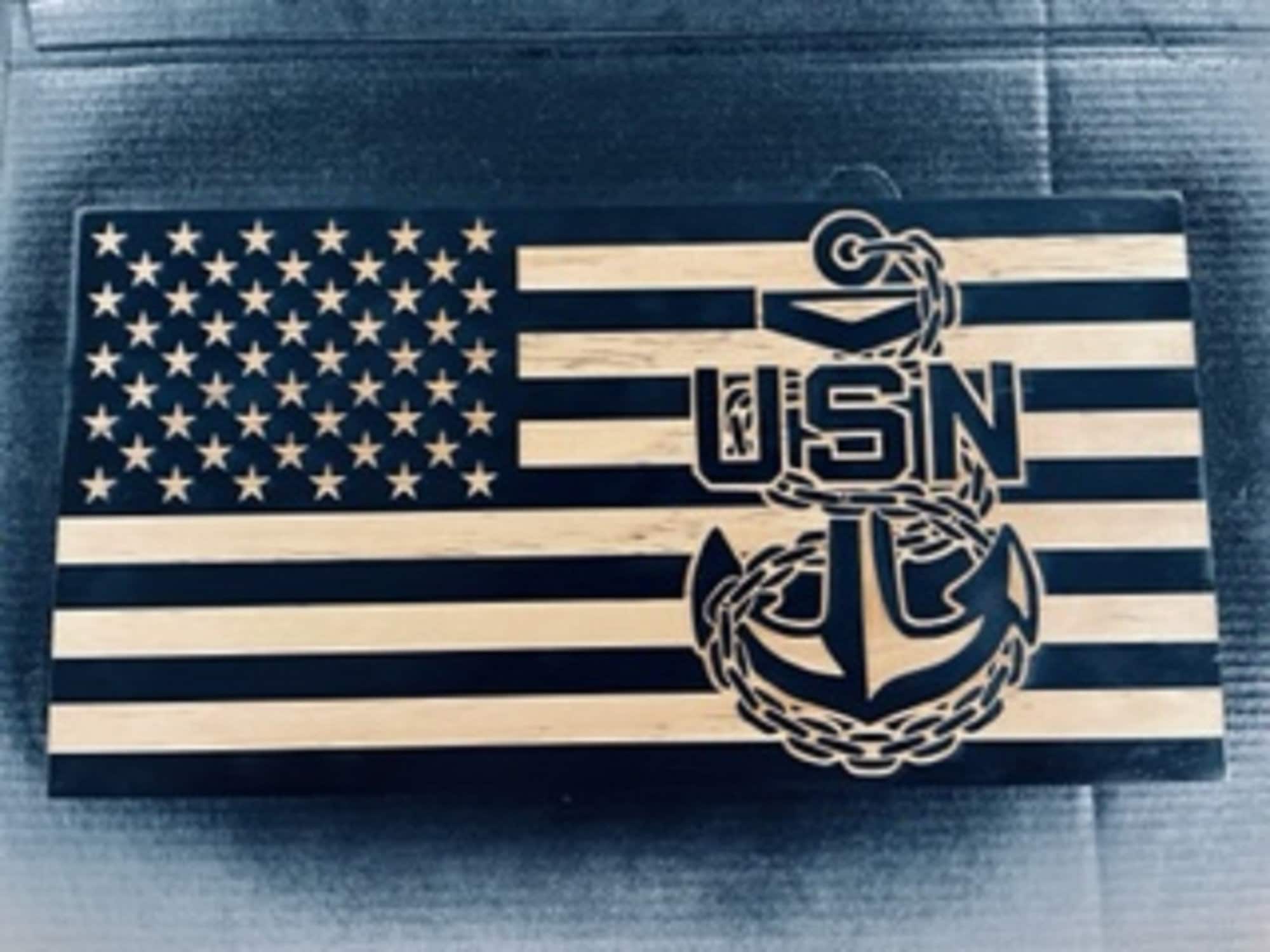 American Flag U.S. Navy Design File - Etsy