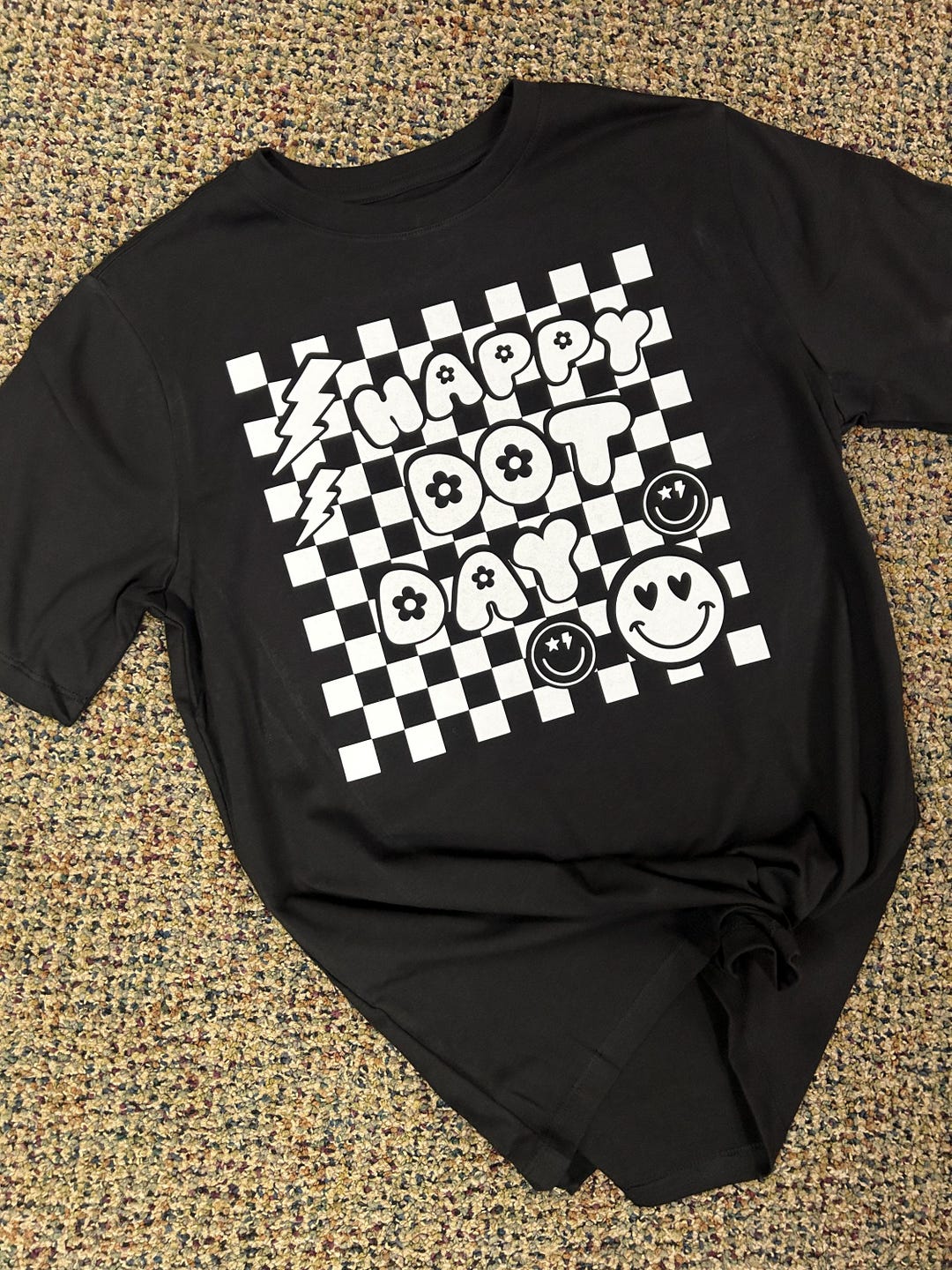 Smiley Face - Dot Day - SVG, JPG, PDF Digital Download - Etsy