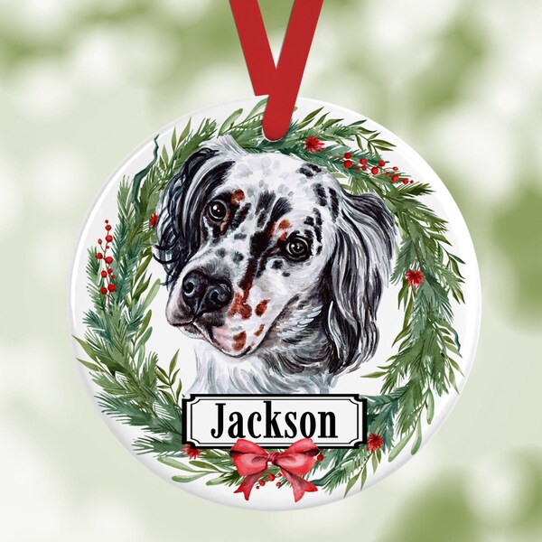 Setter Ornament - Etsy