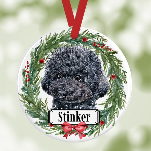 Poodle Ornament - Etsy