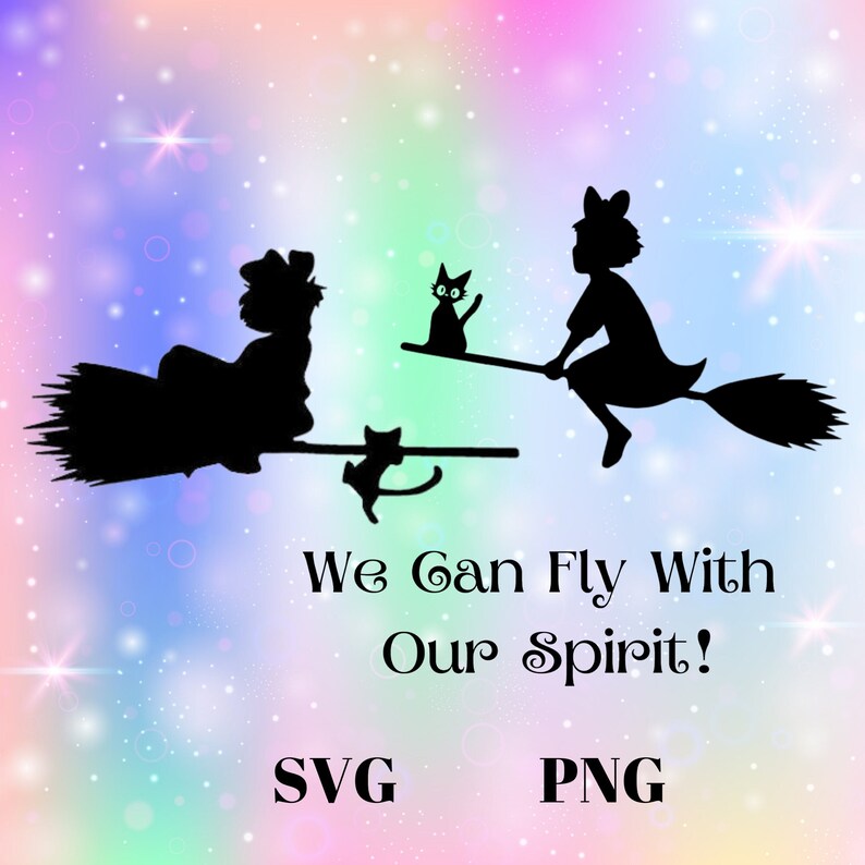 Kiki svg kiki's delivery service svg kiki silhouette | Etsy