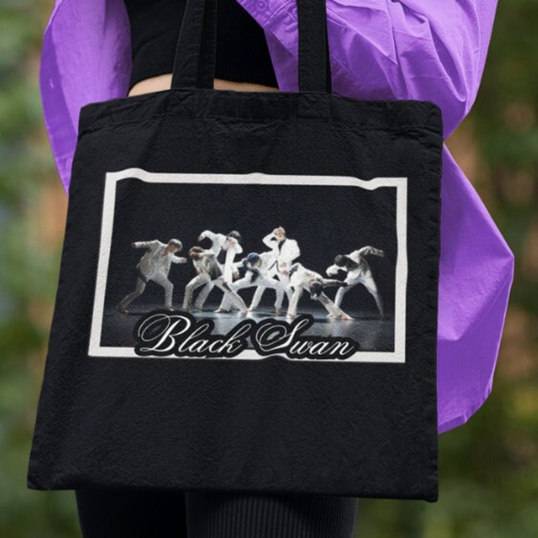 BTS Tote Bag, Black Swan Bag, BTS Song Bag, BTS Army Gift, Canvas Tote ...