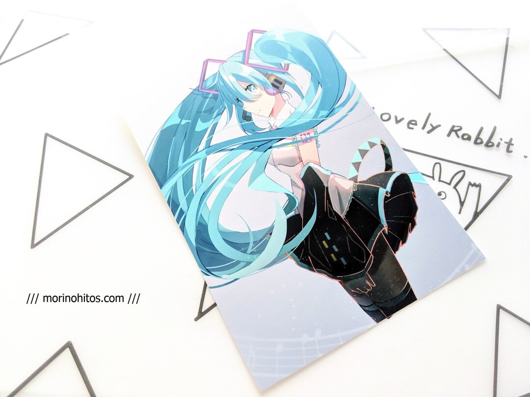 Vocaloid Hatsune Miku 4x6 Print - Etsy
