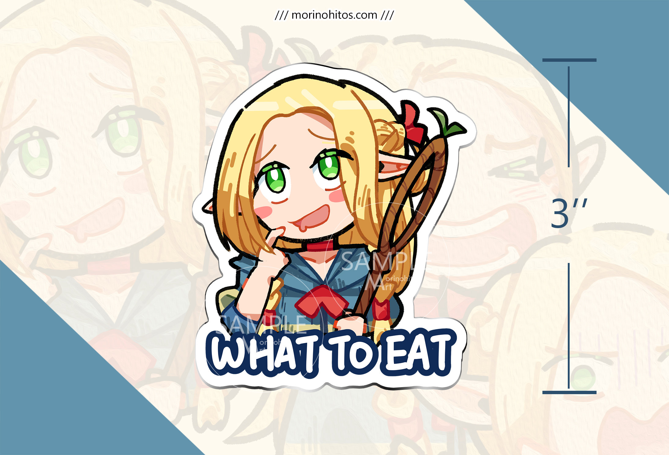 Dungeon Meshi / Delicious in Dungeon || Marcille Donato || 3" Vinyl ...