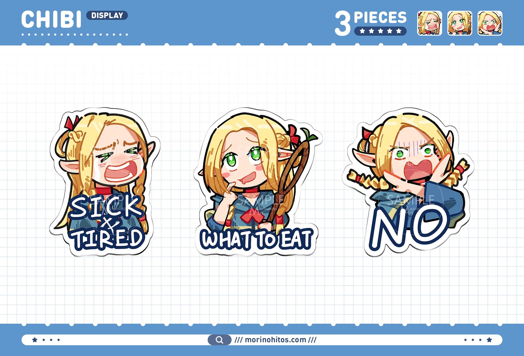 Dungeon Meshi / Delicious in Dungeon || Marcille Donato || 3" Vinyl ...