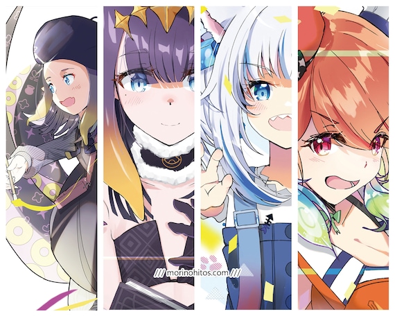 Hololive En/holoen Ina/ninomae Inanis//gawr Gura//takanashi - Etsy Canada