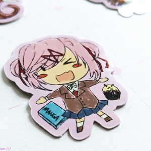 DDLC Doki Doki Literature Club - Monika + Sayori + Yuri + Natsuki || 2 ...