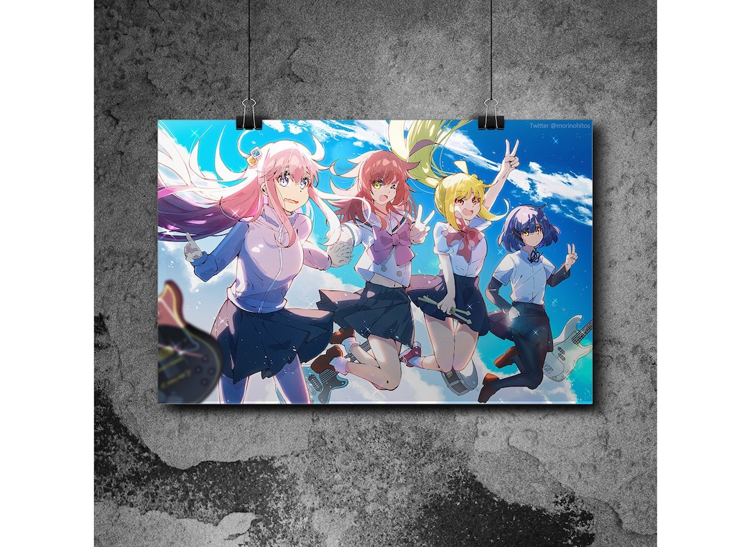 Bocchi the Rock /BTR Hitori Gotou//ikuyo Kita//nijika Ijichi//ryou ...