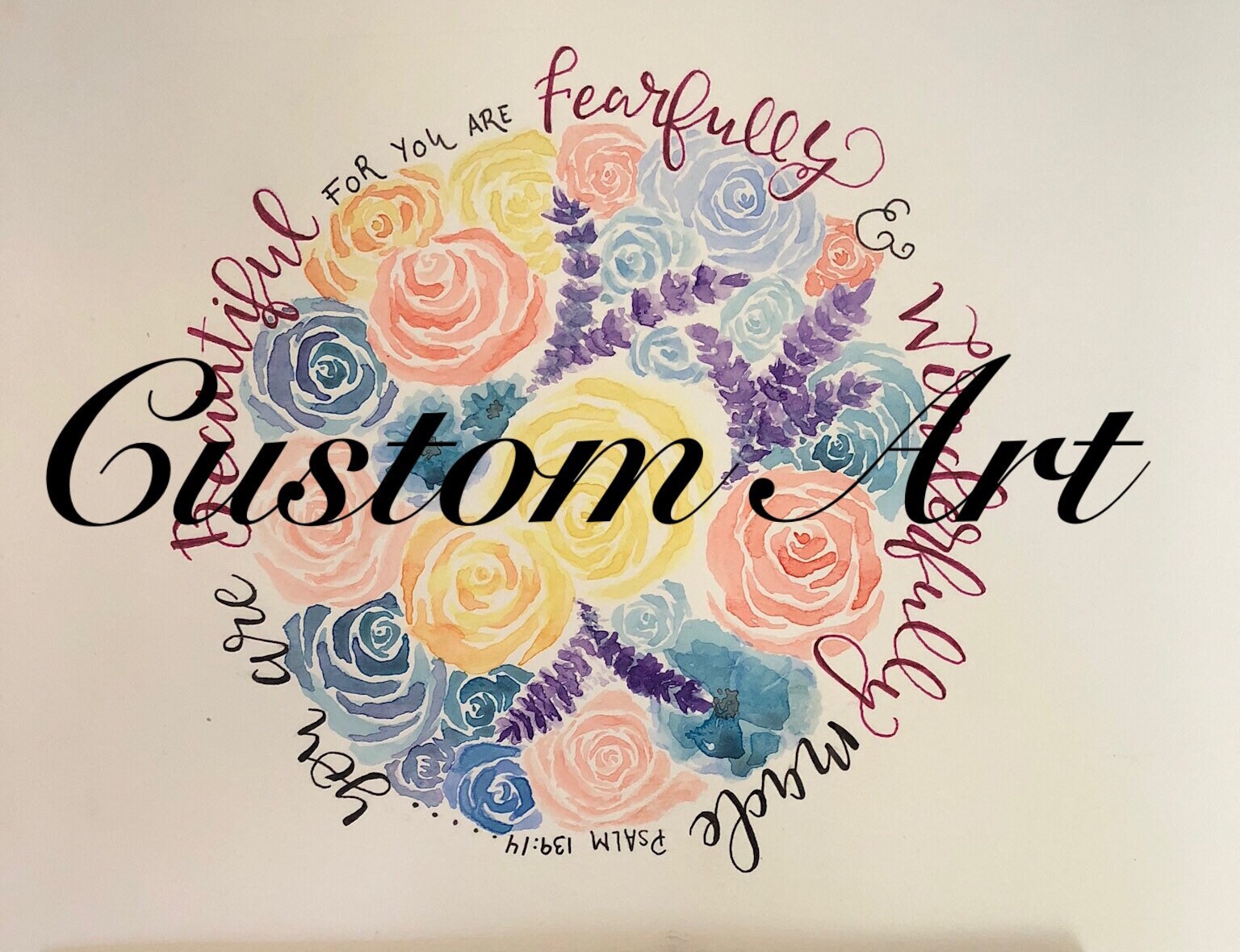 Custom Art, Watercolor Art, Acrylic Art, Pet Portraits, Floral Art - Etsy
