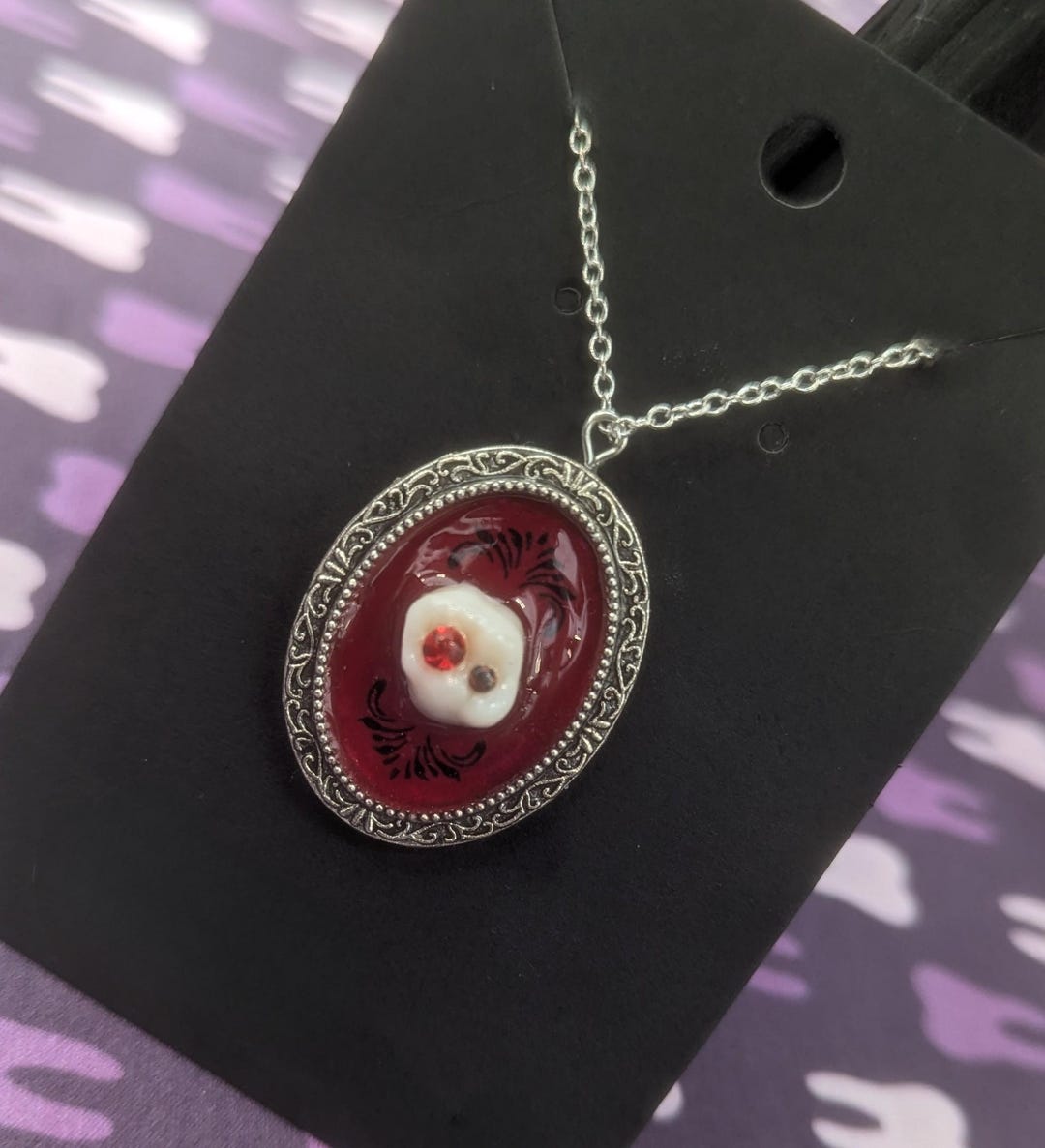 Human Teeth Pendent - Etsy