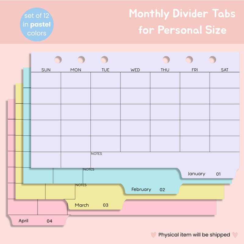 Filofax Tabs - Etsy