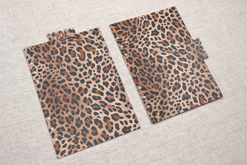 A5 Planner Leopard Cheetah Dividers for 6 Ring Binders and Today ...