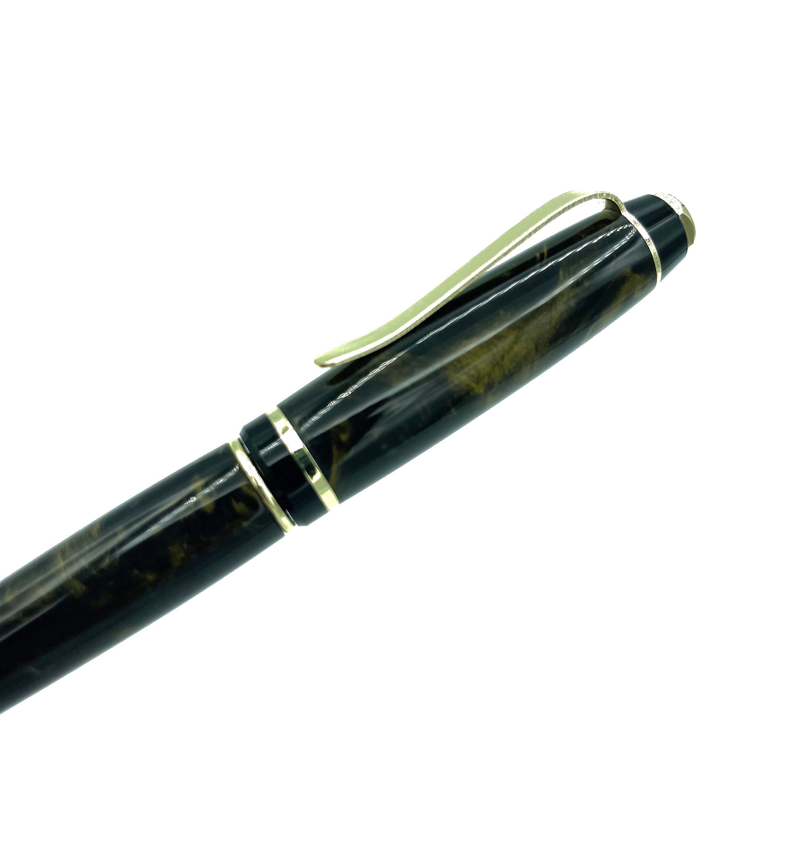 Metallic Gold Swirl Cigar Pen Cigar Pen Handmade Pen Gift - Etsy