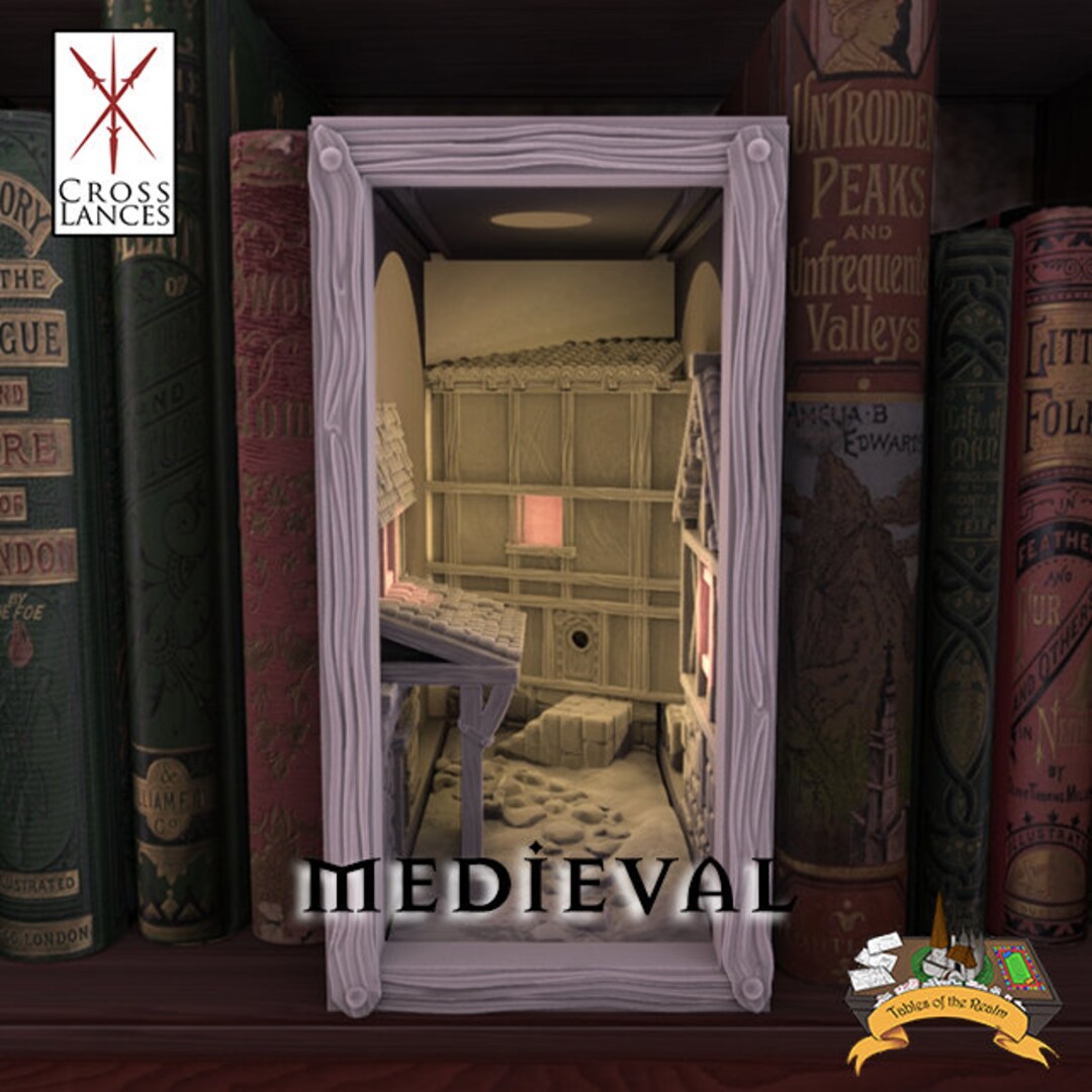 Medieval Book Nook - Etsy