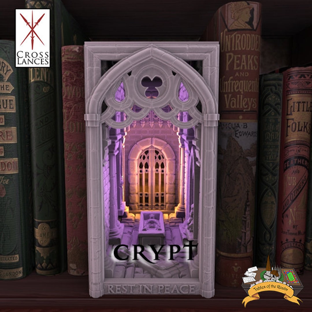 Crypt Book Nook - Etsy