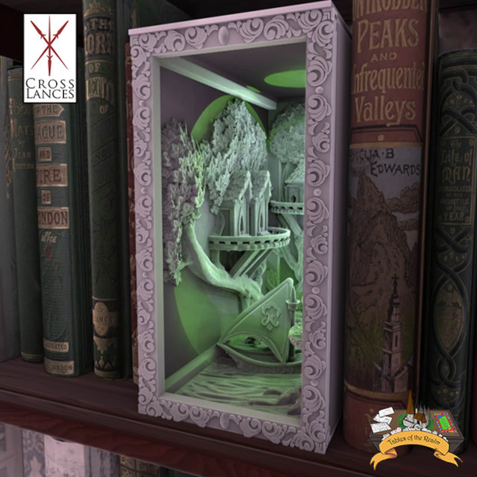 Elven Forest Book Nook - Etsy