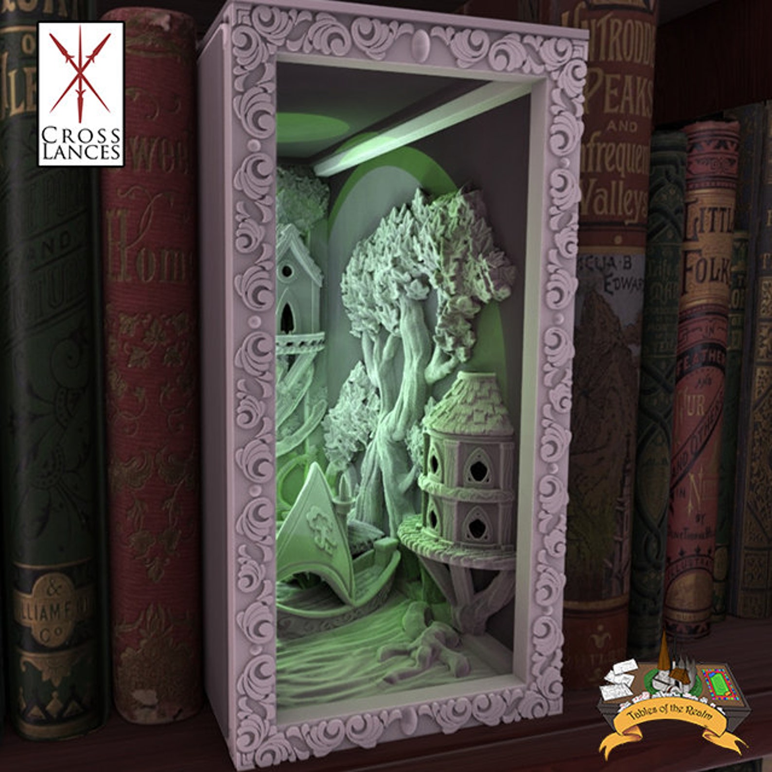 Elven Forest Book Nook - Etsy