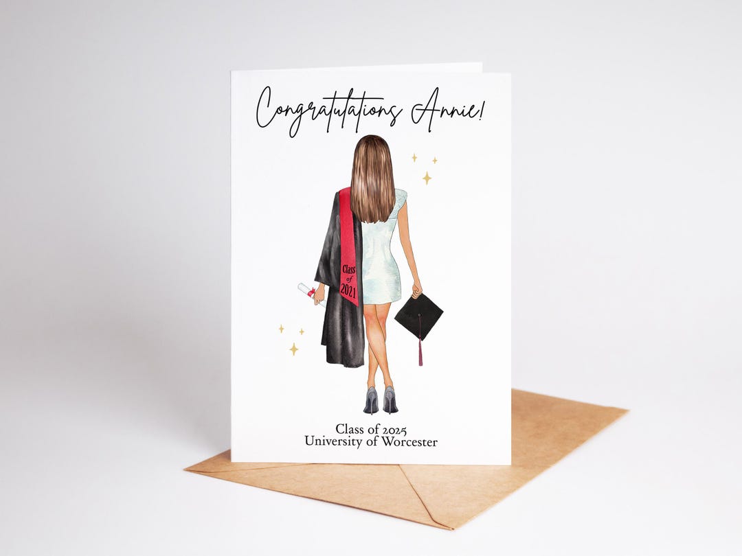 Personalised Graduation Card | Graduation Card | Daughters Graduation ...