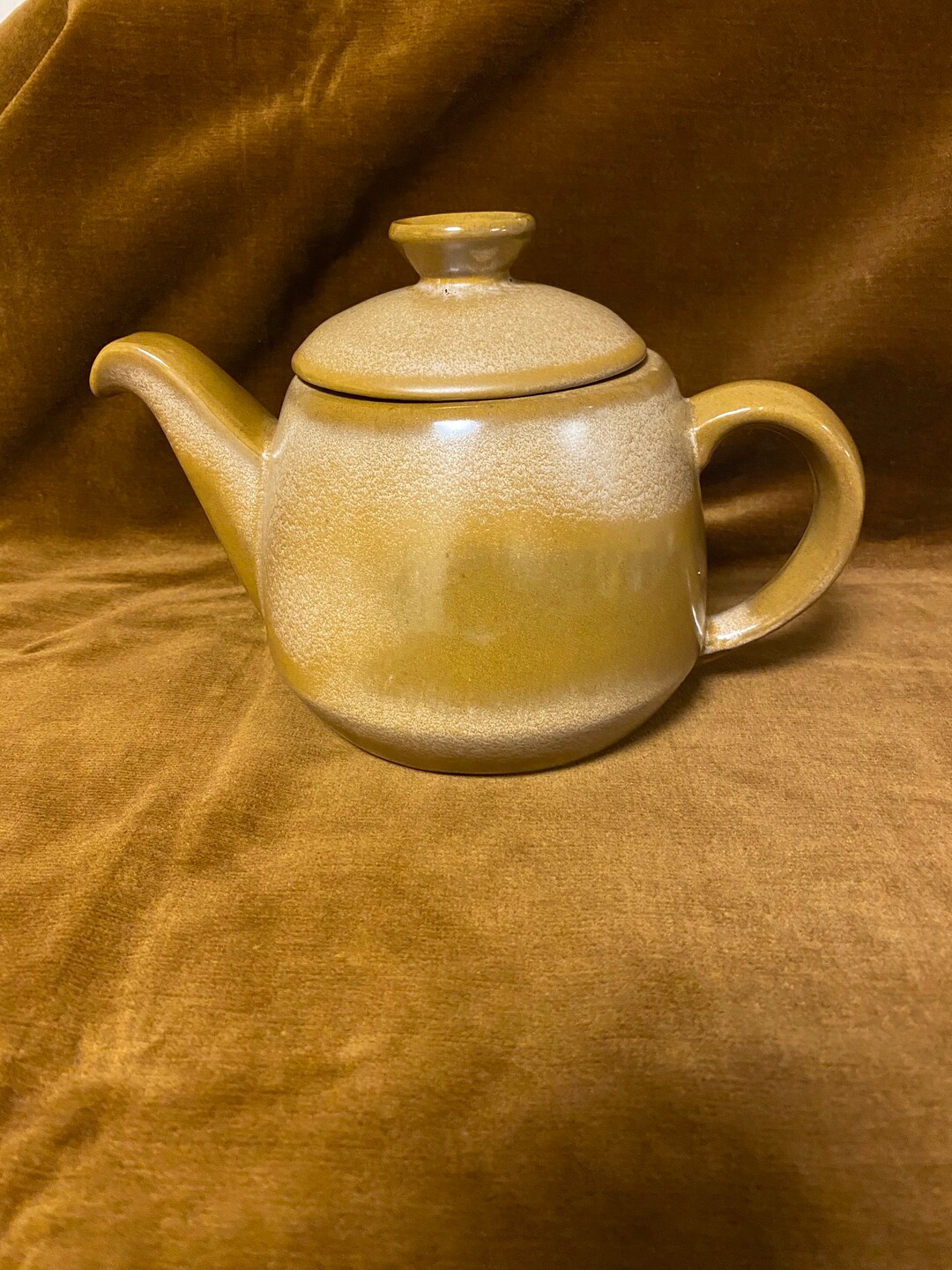 Vintage Frankoma Teapot, Westwind Brown 6T, Tea Kettle, Satin Glaze ...