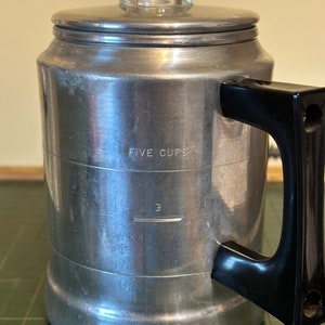 Vintage Comet Coffee Percolator 5 Cup Coffee Pot MCM Coffee - Etsy