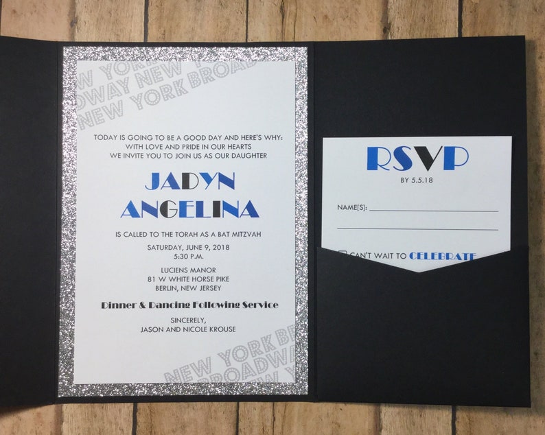 Broadway Play Themed Invitation - Etsy