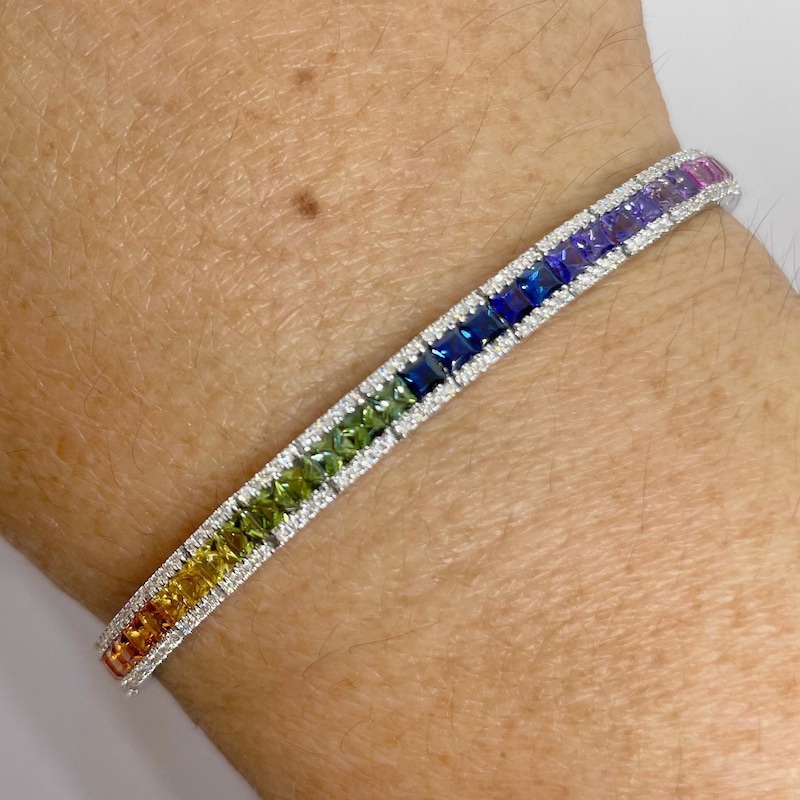 Rainbow Bracelet - Etsy